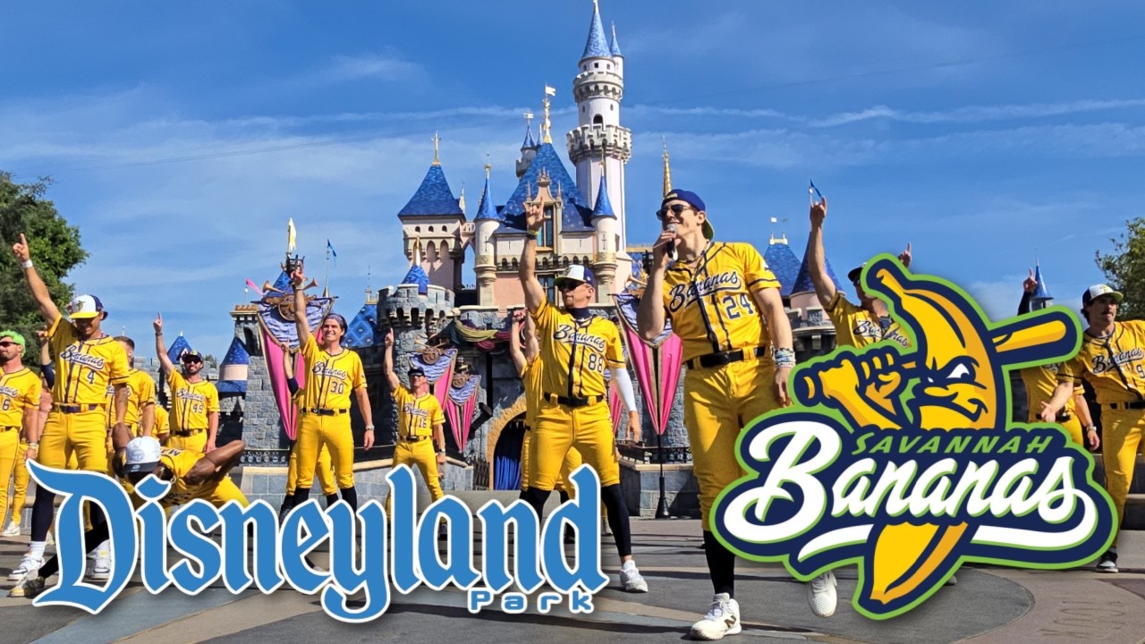 Savannah Bananas Performance at Sleeping Beauty Castle (2026) | Disneyland Park