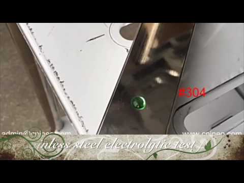 201 VS 304 stainless steel test