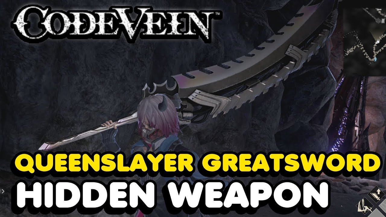 Code Vein - How To Get The Queenslayer Greatsword (Hidden Weapon Location)
