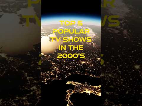 Top 5 Popular TV Shows In The 2000's #top5 #tvshow #popular #2000s #shorts