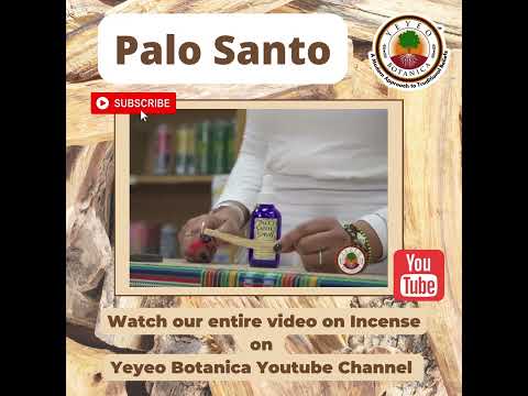 Palo Santo for Smudging and Positive Vibrations | Yeyeo Botanica