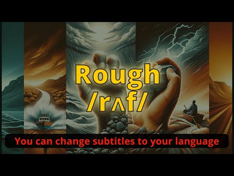 Rough meaning with 5 examples