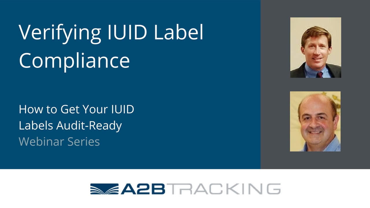 IUID Labels Discussion: Verifying IUID Label Compliance