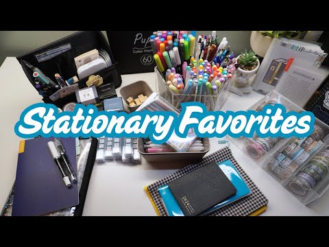Updated 2025 Stationary Favorites 🖊️ | my go to favorites