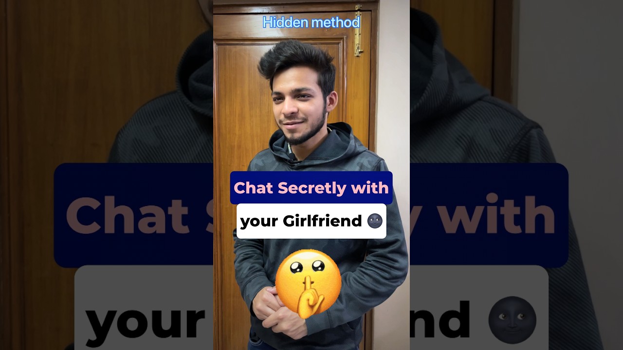 HIDDEN Method to do your SECRET CHATS ‼️🌚
