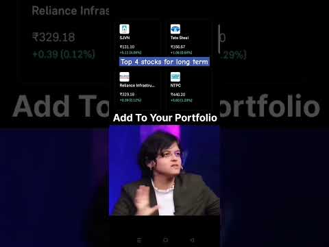 Best 4 Long Term Stocks in India #shorts #longterminvestment  #stockmarket #sharemarket