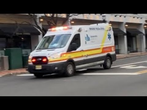 UMDNJ University Hospital EMS Responding Code 3 Emergent.