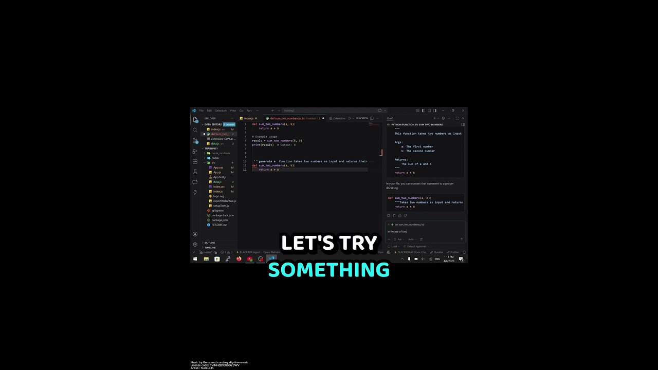 GitHub Copilot AI Chat in VS Code ⚡ Setup in 60 Seconds!