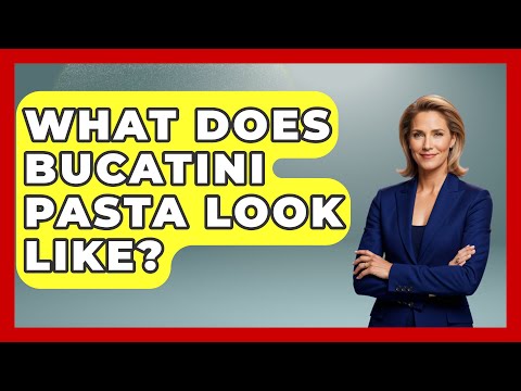 What Does Bucatini Pasta Look Like? - Story Of Italy