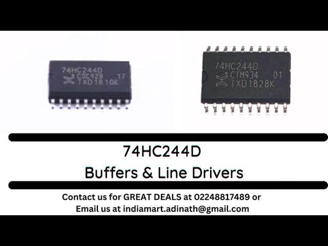 LOGIC IC - 74HC244D Buffers & Line Drivers Trader - Wholesaler ...