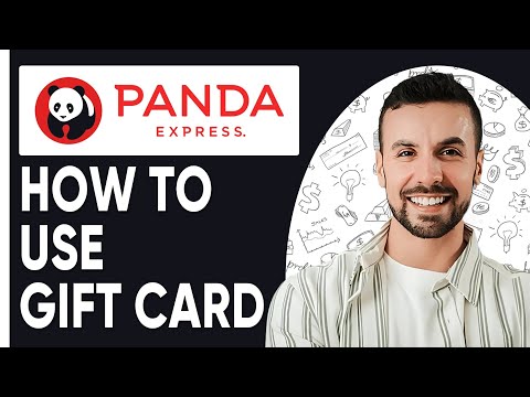 HOW TO USE A PANDA EXPRESS GIFT CARD