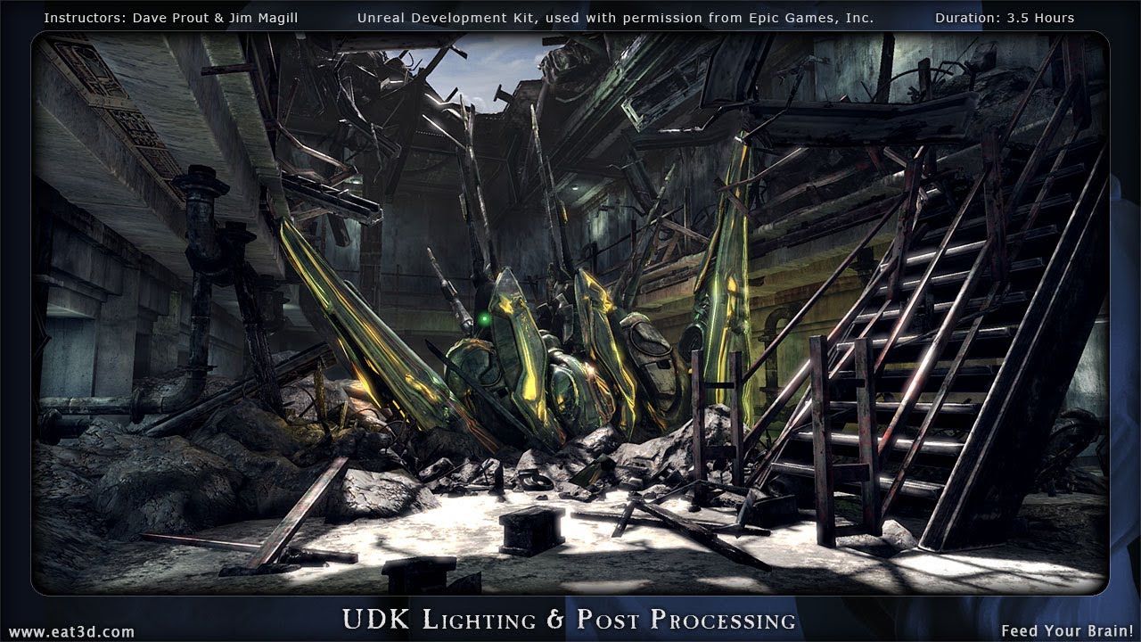 UDK Lighting & Post Processing - An Introduction and Application
