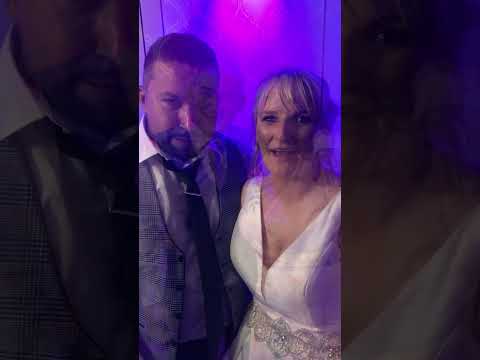 Magical Sax on Fire Performance at Laura and Denis Wedding Leaves the Couple in Awe