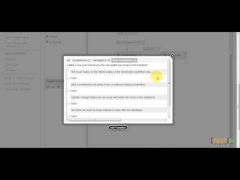 Learn JIRA 6 Essentials Tutorial Add Workflow Post Functions | packtpub com - Mind Luster