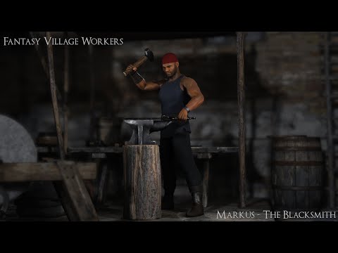 Markus - The Blacksmith - Character Creator/Actor - Reallusion Content ...