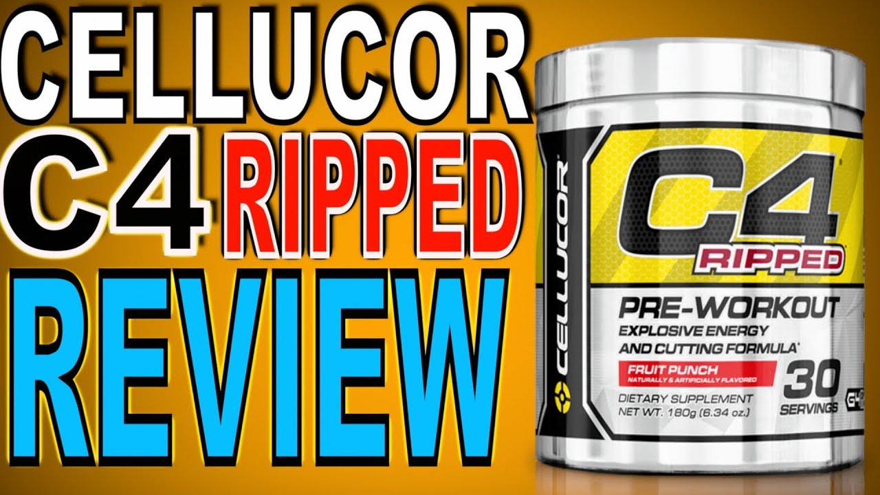 C4 Ripped By Cellucor, Pre Workout Review