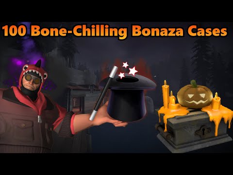 Steam Community :: Video :: TF2 Unboxing: 100 Bone-Chilling Bonanza Cases!