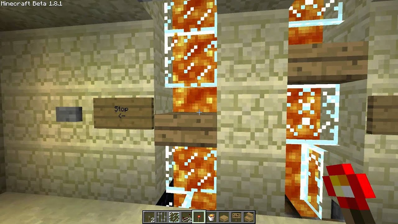 Minecraft - Piston Elevator v2