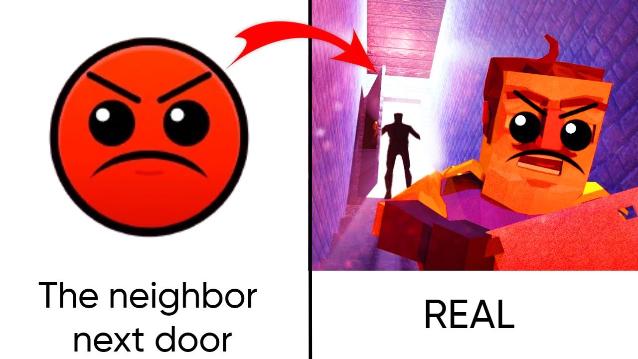 Custom Geometry Dash Difficulty Faces  IN REAL LIFE