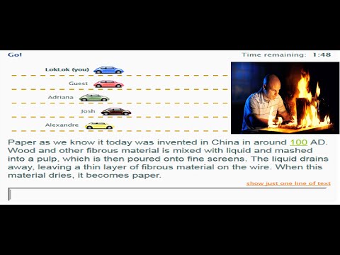 Fastest keyboard typers' in the world play type racer! (please subscribe!)