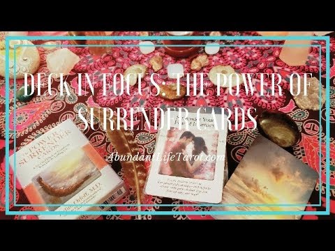 Deck in Focus: The Power of Surrender Cards – Abundant*Life*Tarot