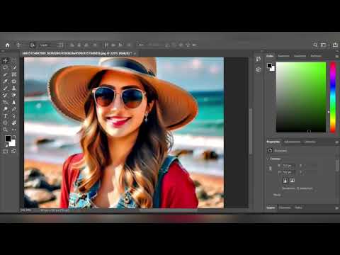 Photoshop tutorial leeson 153: Applying the shake reduction tool make face suddenly
