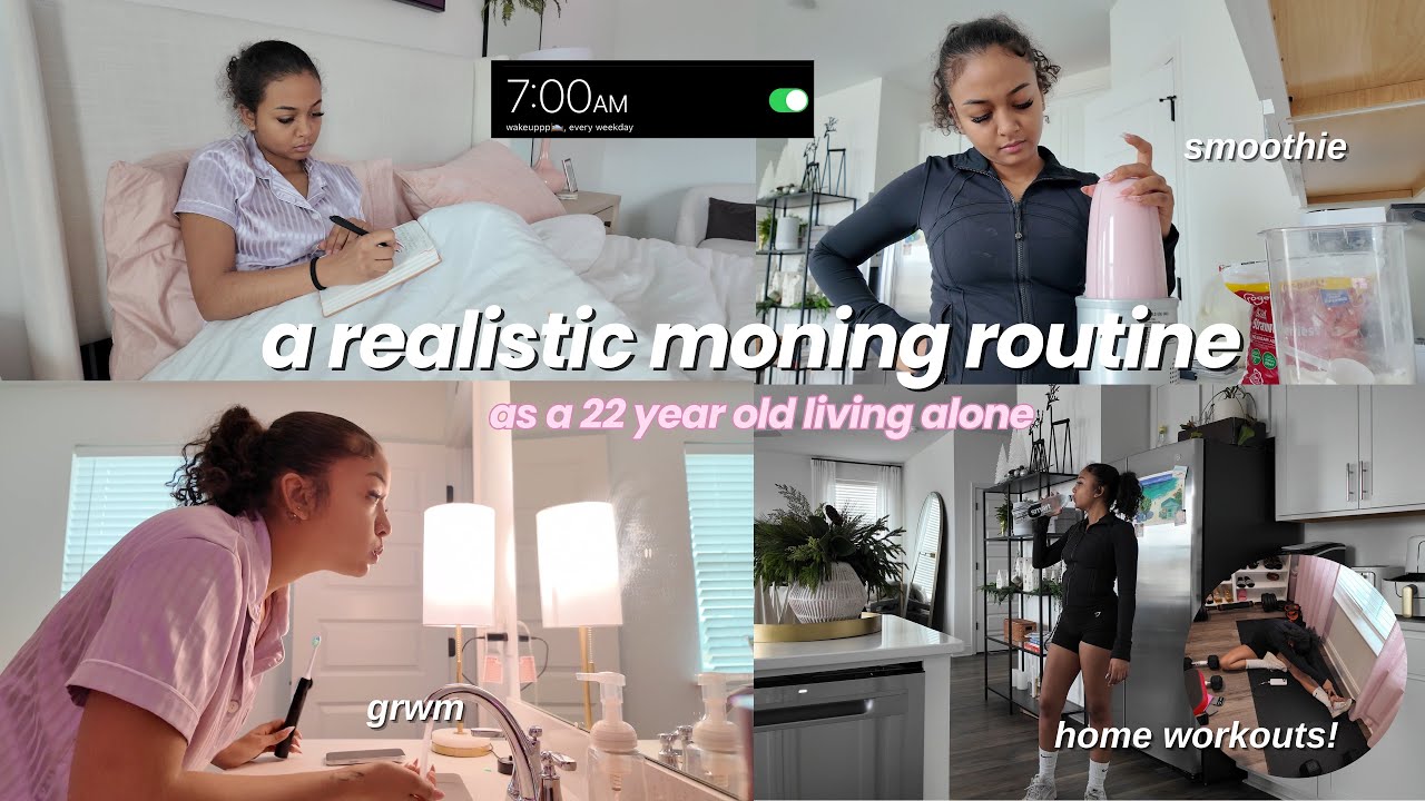 winter morning routine ❄️ | get ready with me + living alone in my 20s