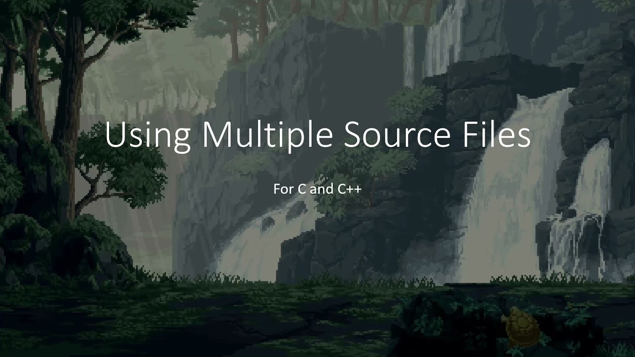 Using Multiple Source Files in C and C++