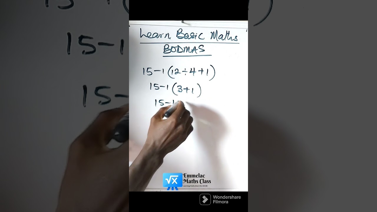 How to Solve Basic Arithmetic Mathematics Using BODMAS #arithmetictricks #shortmathvideo #mathsvideo
