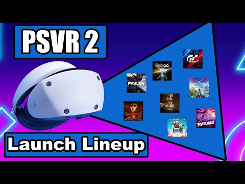 PSVR 2 launch window games confirmed!