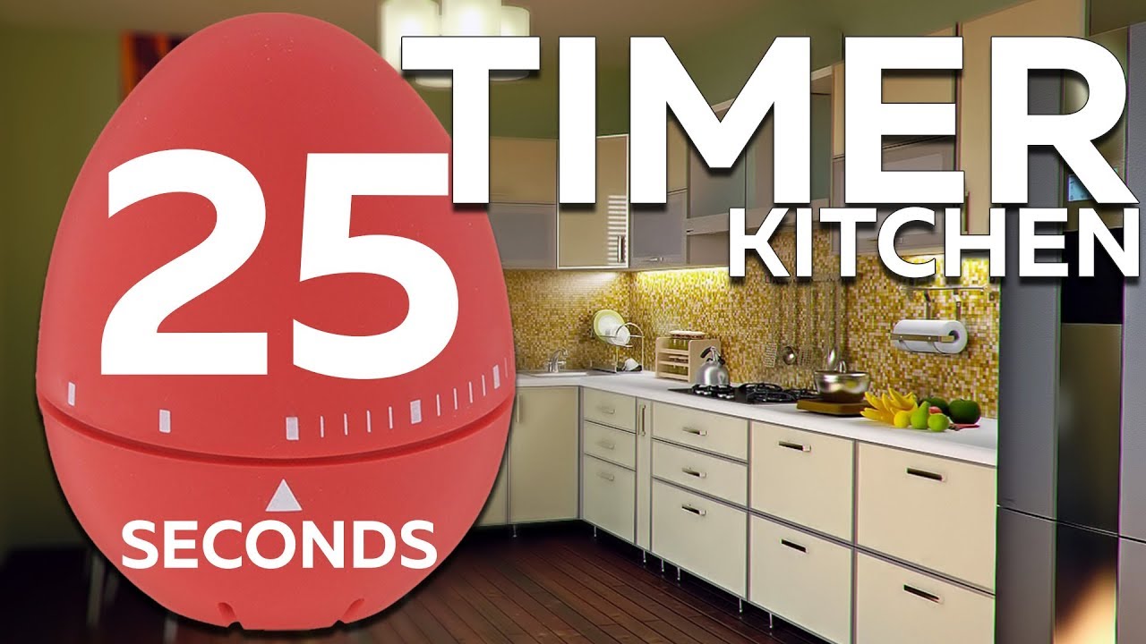 25 seconds cooking timer
