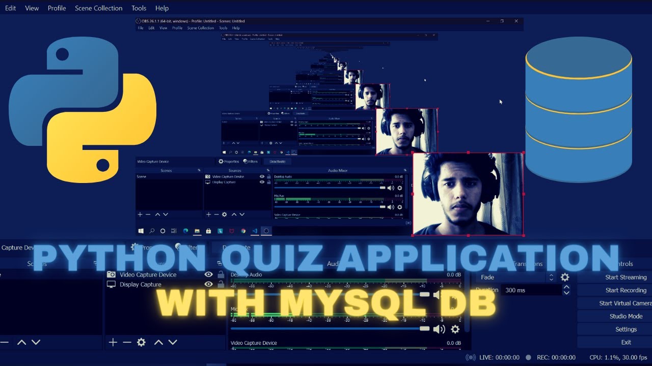 Python Project 2021 | MCQ Quiz Application | python with mysql