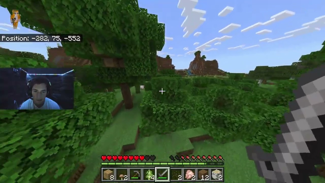 Rant while playing minecraft