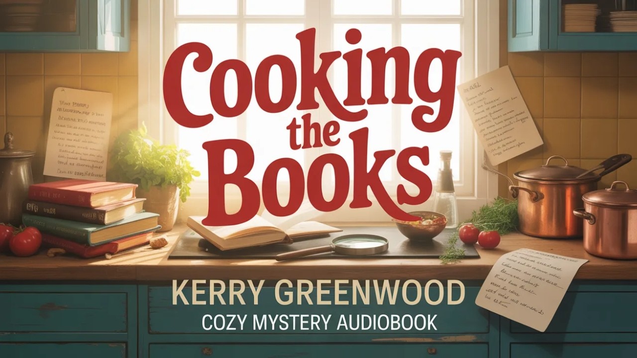 🎧 Cooking the Books | Full Audiobook | Kerry Greenwood | Cozy Mystery & Culinary Fiction 🍴🔍