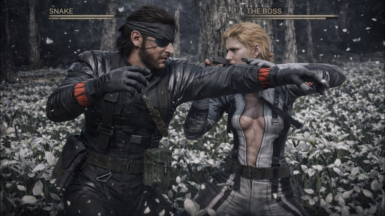 CQC Showdown! | The Boss Fight All CQC Animations | NON LETHAL Metal Gear Solid Delta: Snake Eater