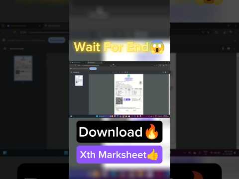 How To Download Xth Class Marksheet in Laptop #digilocker #cbse #school #shortsfeed #youtubeshorts