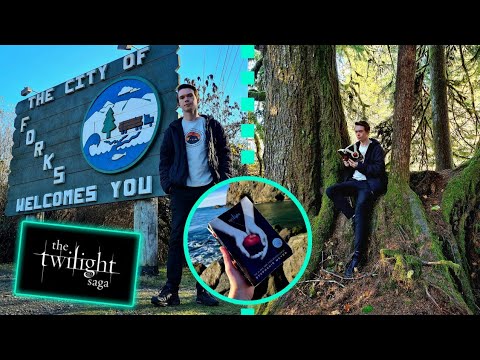 reading TWILIGHT in FORKS & LA PUSH! / forks, washington vlog (real life twilight saga locations)