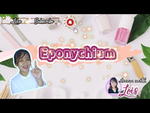 Eponychium Pronunciation
