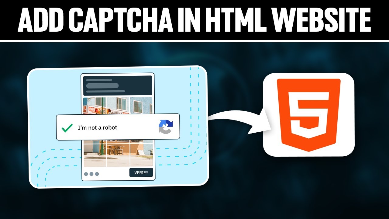 How To Add Captcha In HTML Website ! (Full Tutorial)