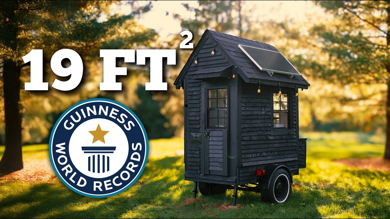 This Extra Small Tiny House Is Super Cute and Surprisingly Functional ...
