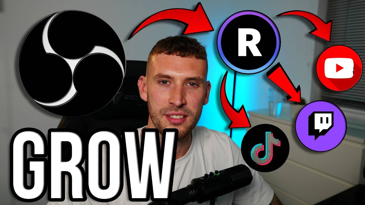 How To Multistream With OBS Using Restream io (Works Even With Slow Internet!)