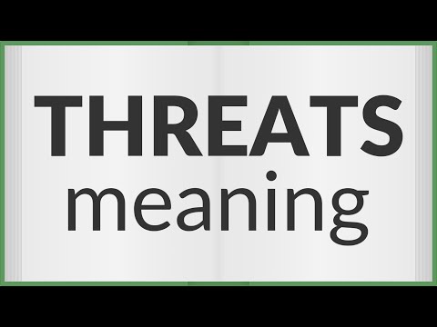 Threats | meaning of Threats