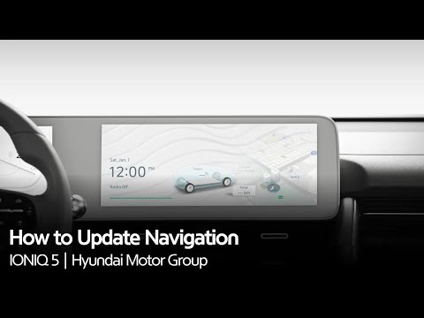 How to Update Hyundai Navigation|IONIQ 5|Hyundai Motor Group