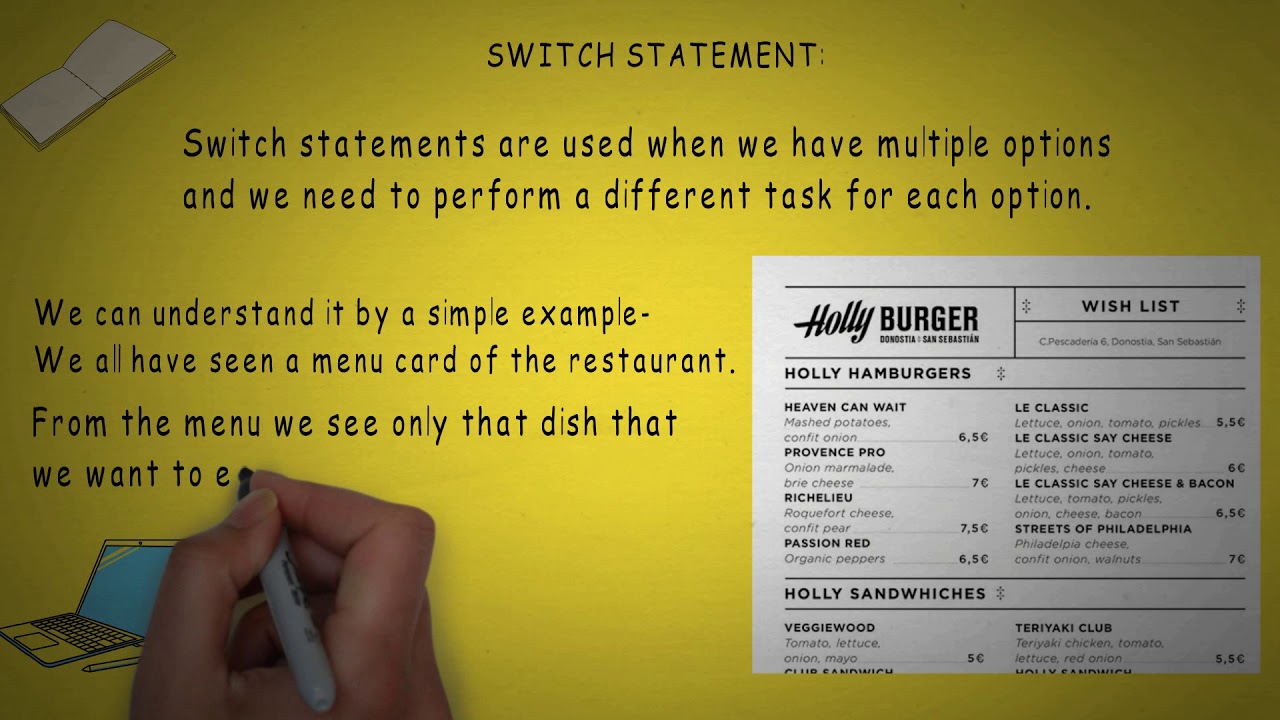 C Programming: Switch Structure (Menu Driven)