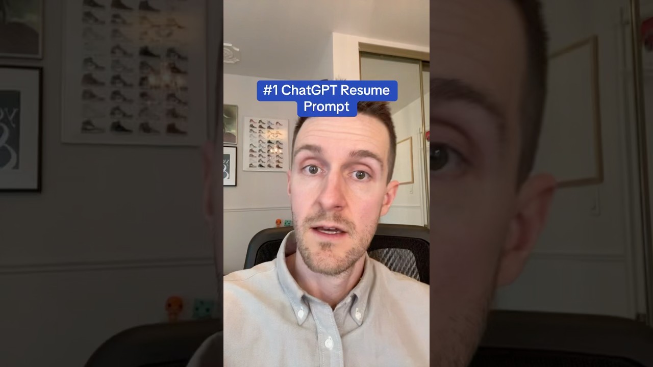 ChatGPT Resume and CV Prompts you need