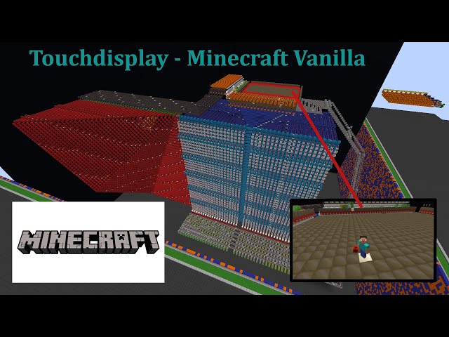 Touchscreen in Minecraft Vanilla - (40x40 - 1600 unique pixels ...
