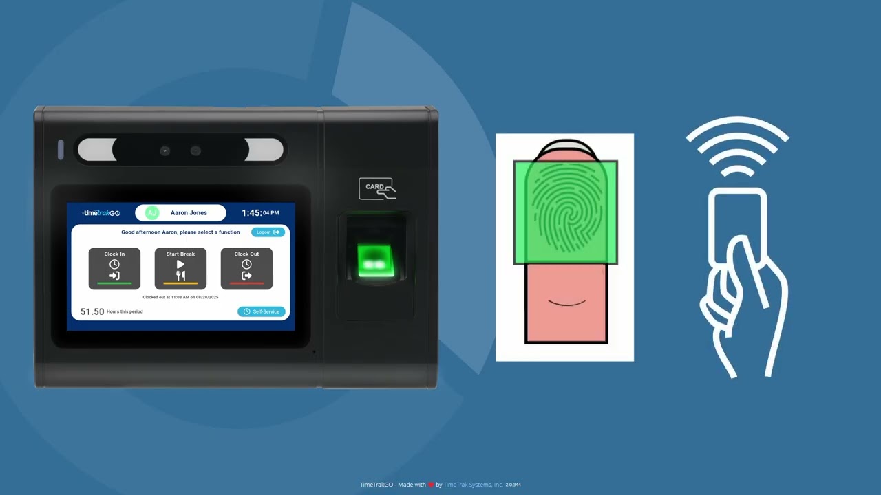 Getting Started 1 Time Clock Options