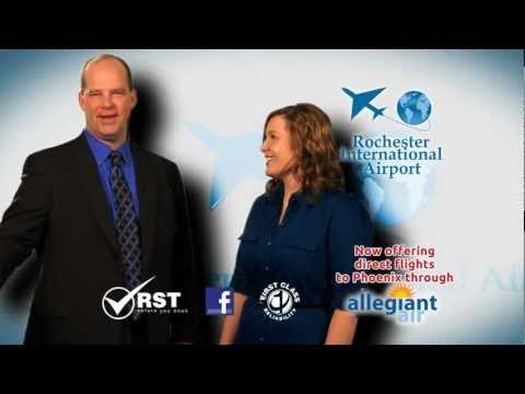 Rochester International Airport "RST - Kurt and Tiana Speak REV"