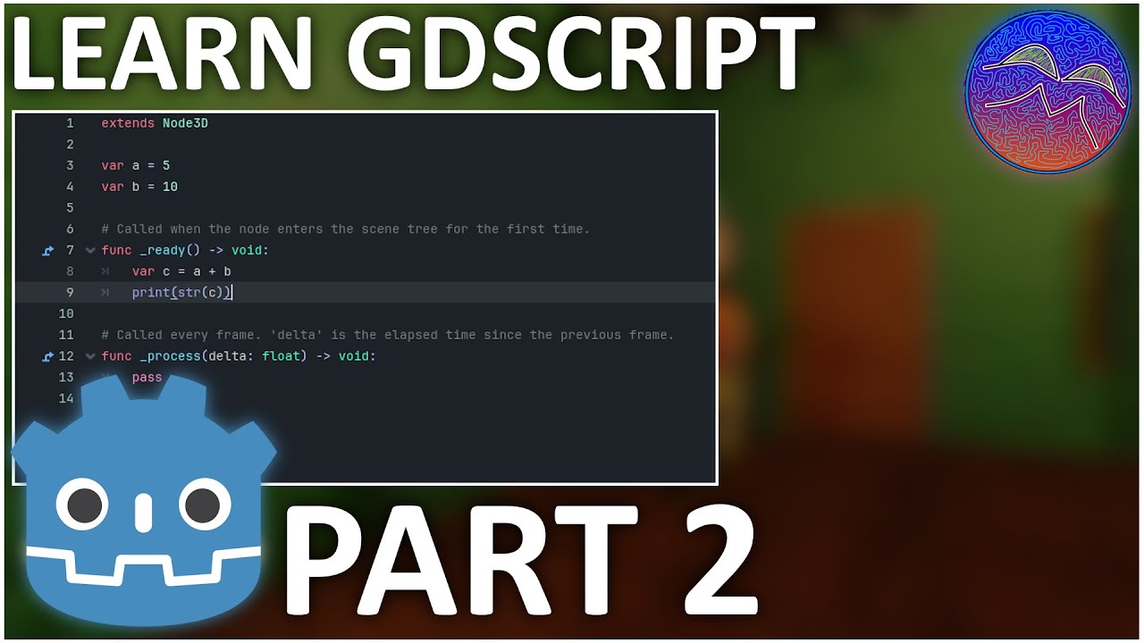 Godot 4 GDScript Tutorial | Part 2 - Variables