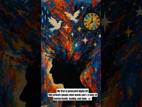 Speaks what words canβt. A story of mental health, healing, and hope. π¦ #MentalHealthAwareness